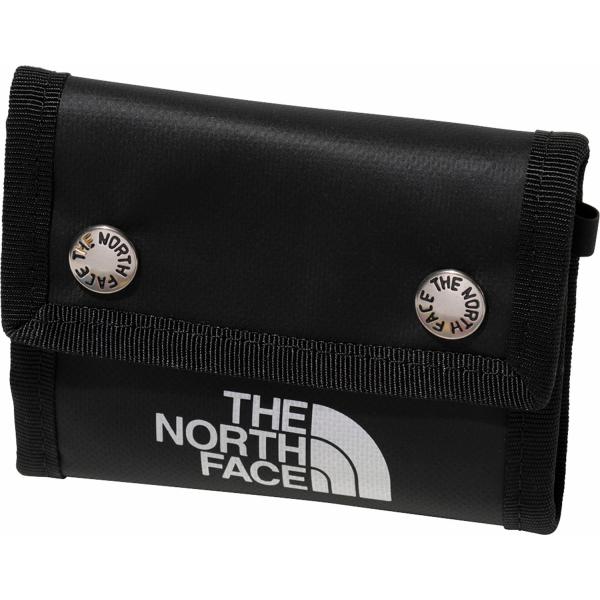 ザ・ノース・フェイス THE NORTH FACE BCドットワレット メンズ レディース 財布 ウォレット 三つ折り 高強度 普段使い お出かけ ショッピング レジャー フェス 濡れ 汚れに強い スナップボタン  NM82319 K　アウ...