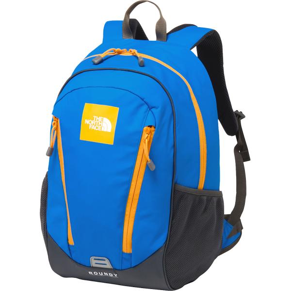 ザ・ノース・フェイス THE NORTH FACE ラウンディ ジュニア 子ども キッズ リュック バックパック かばん タブレット収納 キャンプ 旅行 お出かけ レジャー ハイキング メッシュポケット  NMJ72358　アウトドア　トレ...