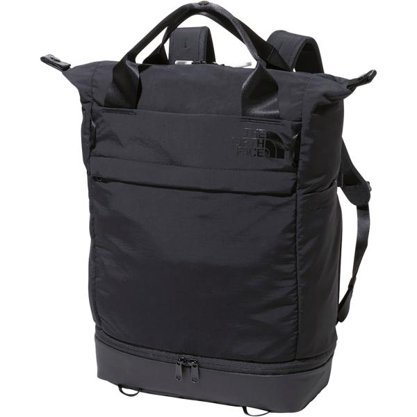 ザ・ノース・フェイス THE NORTH FACE ネバーストップユーティリティーパック レディース リュック かばん トートバッグ 2WAY ビジネス 通勤 通学 シンプル 15インチPC収納 ポーチ付き  NMW82352　アウトドア　...