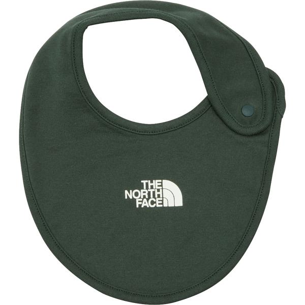 ザ・ノース・フェイス THE NORTH FACE ビブ ベビー スタイ よだれかけ 赤ちゃん オーガニックコットン 綿100 ボタン シンプル ロゴ プリント 出産祝い ギフト プレゼント ロゴ  NNB22513　アウトドア　オーガニッ...