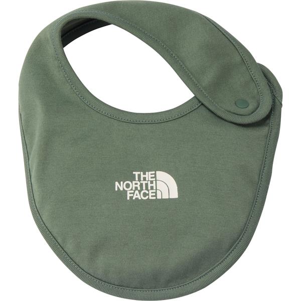 ザ・ノース・フェイス THE NORTH FACE ビブ ベビー スタイ よだれかけ 赤ちゃん オーガニックコットン 綿100 ボタン シンプル ロゴ プリント 出産祝い ギフト プレゼント ロゴ  NNB22513　アウトドア　オーガニッ...