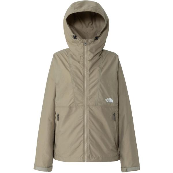 ザ・ノース・フェイス THE NORTH FACE コンパクトジャケット レディース アウター 上着 フーディ パーカー 軽量 撥水 防風 普段着 キャンプ ハイキング 旅行 持ち運び 収納袋付き コットンライク  NPW72530　アウト...