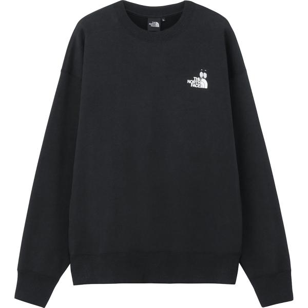 ザ・ノース・フェイス THE NORTH FACE ズーピッカークルー メンズ レディース スウェット トップス 長袖 ロングスリーブ 普段着 シンプル 部屋着 リブ袖 おでかけ ロゴプリント 動物 アニマル  NT12646　アウトドア　...