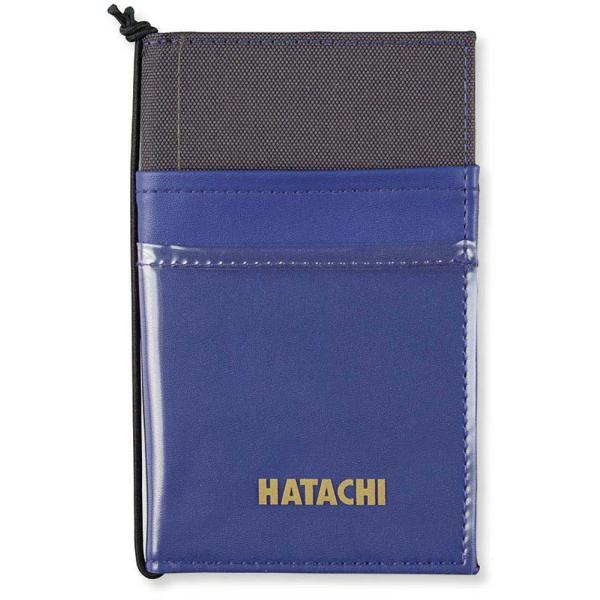 ハタチ HATACHI スコアーカードケースα ネイビー  BH6156 14　個人書きようスコアーカードケース。クリアポケット付きで便利。