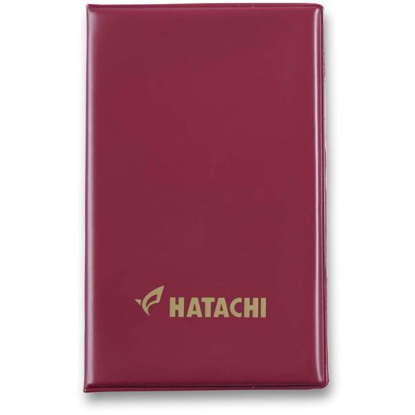 ハタチ HATACHI スコアカードケース  BH6157 62　丈夫なPVC素材で折り目が破れにくく改良。裏表紙に透明のスリットポケット付き。高耐久な日本製。※ボールペンは別売りです。