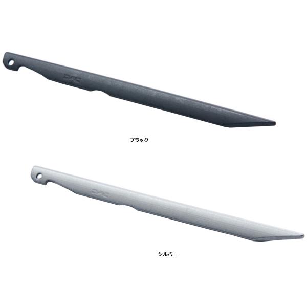 ダンロップテント DUNLOP アルミカラーペグ/J-Stake  OGK3105　アウトドア　今までありそうでなかったカラーペグ。間違い防止にも役立ちそう。