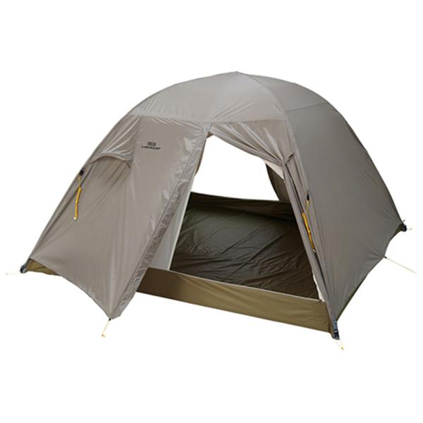 ダンロップテント DUNLOP コンパクトアルパインテント 5人用両入口 VS-52A  VS52A　アウトドア　耐久性重視、シンプルイズベスト、オールシーズン安心仕様をコンセプトにしたVSシリーズ。家を建てる時に土台は一番重要です。テント...