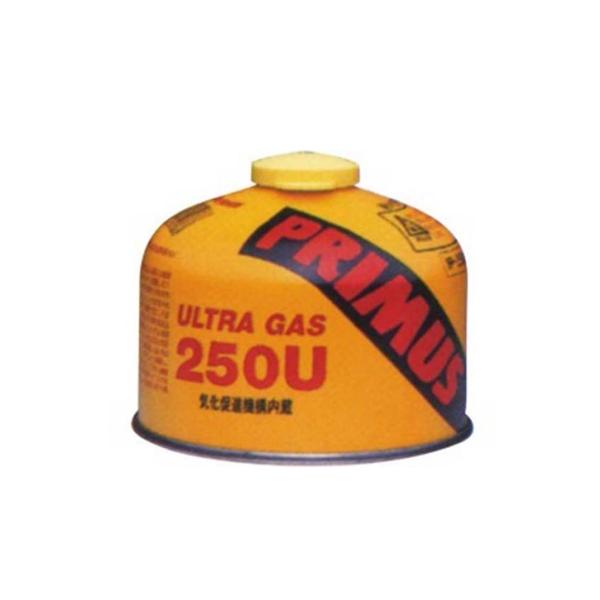 プリムス PRIMUS ウルトラガス IP-250U  IP250U　アウトドア　低温に強いプロパン、イソブタンを配合したプリムス最強のガスカートリッジです。寒冷地の使用に適したハイパワーガスです。 ウルトラガスは冬季、高所専用です。気温2...