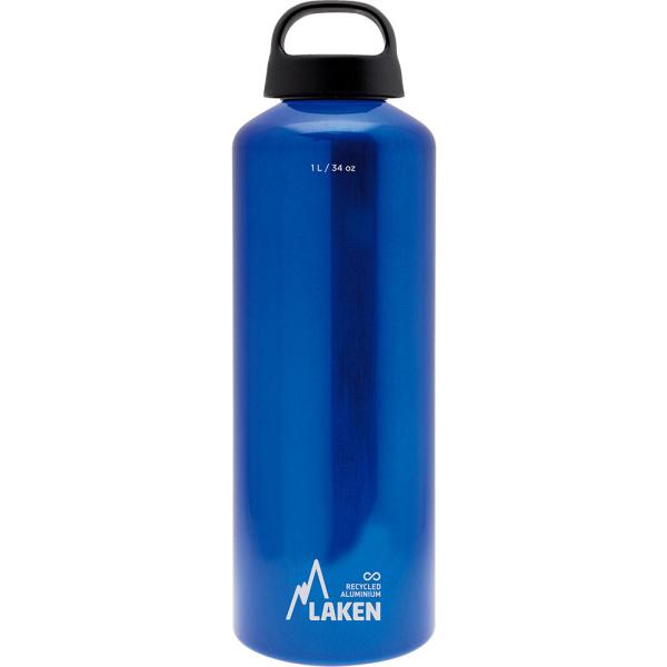 LAKEN ラーケン クラシック1．0L ブルー PL33A　アウトドア　スペイン南部のムルシアで 1912 年に生まれたアルミボトルメーカー、 PRODUCTOS DEPORTIVOS 社が作り出すのが LAKEN 。同社を代表する丸筒水...