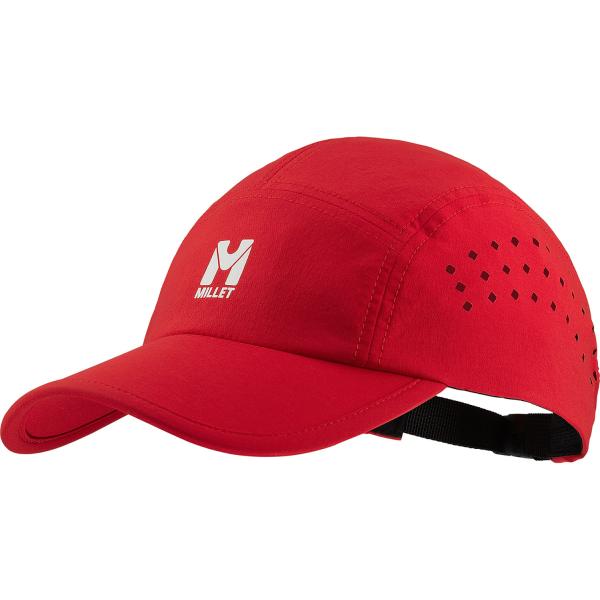 ミレー MILLET CHAMONIX 5 PANEL CAP MIV10301　アウトドア　軽量で通気性に優れたハイキング・キャップ。速乾性と伸縮性に優れた化繊素材により心地よいフィット感と快適性を提供します。両サイドにはレーザーパンチン...