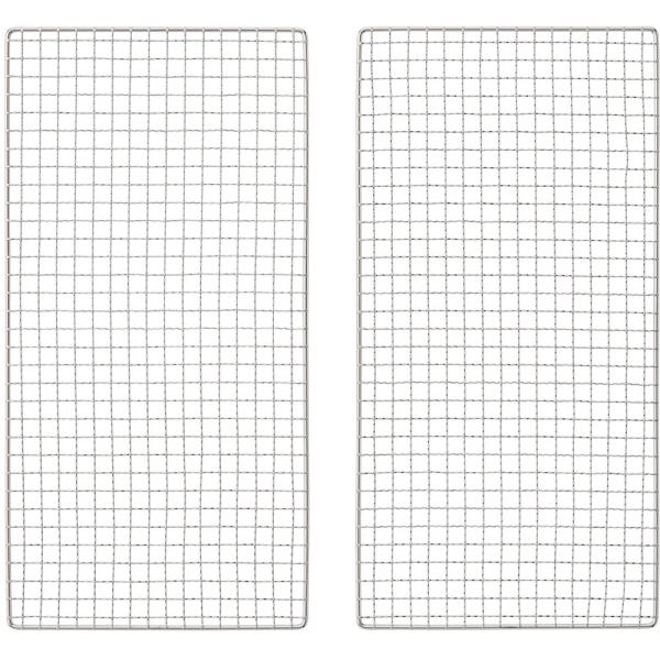 ロゴス LOGOS グリルアタッシュ焼き網XL 2PCS  焼網 焼き網 キャンプ BBQ バーベキュー 調理 あみ 網 グリルアタッシュ  81060959　アウトドア　グリルアタッシュXLに対応する焼き網です。