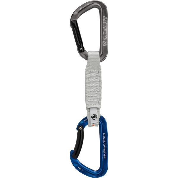 マムート MAMMUT Workhorse Keylock 12 cm Quickdraw  204002711　アウトドア　優れた操作性とパフォーマンスを発揮するクライミングの基準。人間工学に基づいてデザインされたカラビナが、手にぴったり...