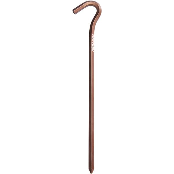 ノルディスク Nordisk 【国内正規品】スキュアペグ 10本 チョコレート Skewer Pegs Chocolate  148068　アウトドア　アルミ製のペグ10本セットです。
