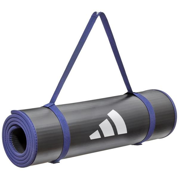 アディダス adidas adidas トレーニングマット スポーツ  ADMT12235 BL　クッション性の良いパッド入りリバーシブルトレーニングマットです。持ち運びに便利なキャリーストラップが付属されています。丸めてコンパクトに収納、...