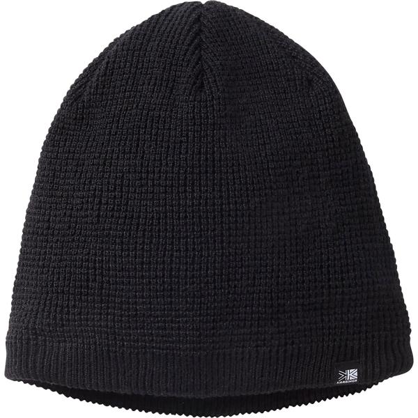 カリマー KARRIMOR WAFFLE BEANIE 200204　アウトドア　ウールブレンドの糸を緻密なワッフル編みにした表地に、密度が高く、保温性に優れたフリースをライニングしたビーニー。