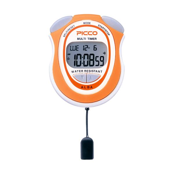 セイコー SEIKO ストップウォッチ ALBA PICCO マルチタイマー ALBA アルバ タイマー 教材 リピートタイマー付き 大画面 多機能 アラーム 日常生活防水  ADME005　大画面・モード表示で見やすく、わかりやすく、多機能