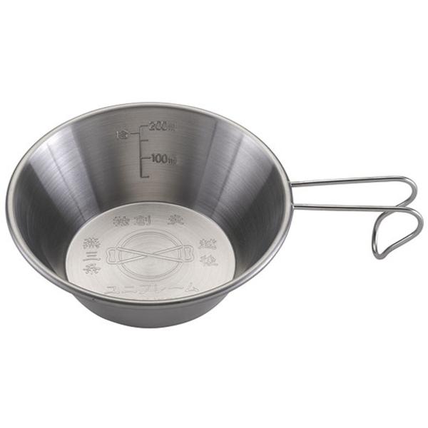 ユニフレーム UNIFLAME 燕三条シェラカップ 300 668122  668122　アウトドア　越後・燕三条で生産されているダッチオーブンを刻印。金属加工のメッカである燕三条産であることの誇りをデザインしました。