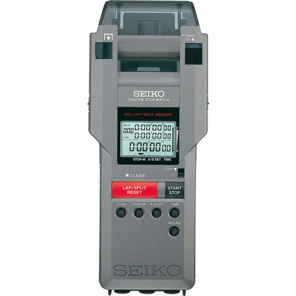 セイコー SEIKO システムストップウオッチ  SVAS013　駅伝等に適した、オートスタート機能付のプリンター一体型ストップウオッチ。