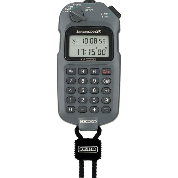 セイコー SEIKO サウンドプロデュサー S351 ストップウオッチ メディア製作 放送現場用 放送事務 時間計算機能 音楽制作 タイマー機能 計測 時間計算 タイムキーパー　SVAX001　音楽・放送用ストップウォッチ。時間計算・時間管...