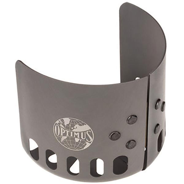 オプティマス OPTIMUS クリップオン ウィンドシールド 13180 風防 クリップ式 ガスストーブオプション 登山  13180　アウトドア　直結型の登山用ガスストーブに取り付けて使用するクリップ式のウィンドシールド(風防)。ゴトクの...