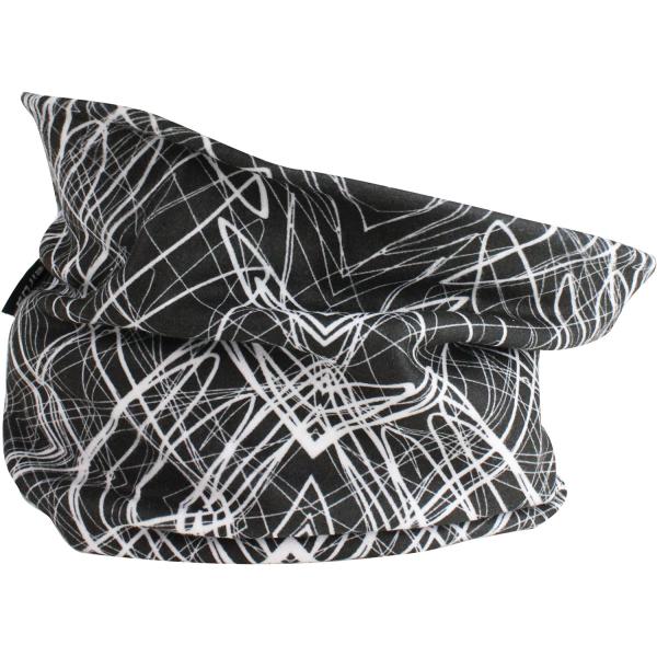 セイラス Seirus マイクロフリース ネックアップ プリント スクラッチ  16318　アウトドア　デザインを転写プリントしたネックウォーマー。