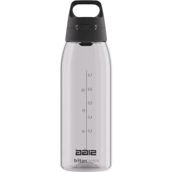 シグ SIGG トータルカラーワン 1.0L トランスパレント  50492　アウトドア　50% リサイクルされたトライタンを使用したエコボトル。トライタンは軽量で耐久性、耐熱性耐冷性に優れており透明度が高いのが特徴。キャップの開閉はワンプ...