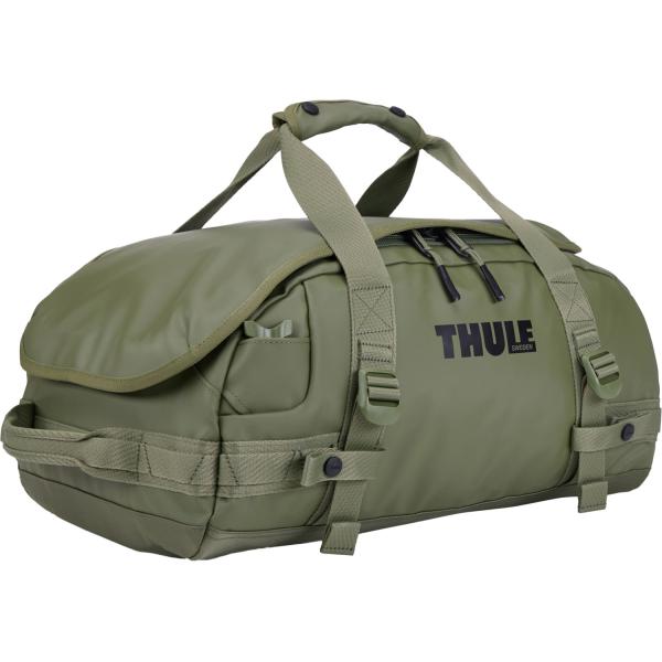 スーリー THULE THULE CHASM DUFFEL 30L OLIVINE 3205212　THULE CHASM は、短期の旅行や数日にわたる冒険に最適な、トランクやルーフボックスに放り込むことができる頑丈なダッフルバッグです。