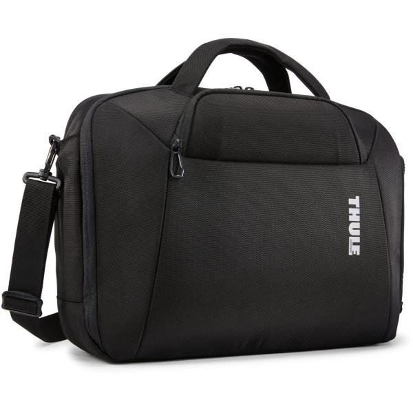 スーリー THULE THULE ACCENT BRIEFCASE 17L 3205385　スーリーアクセントブリーフケースは、移動中でもあらゆるものを整理しておくことのできる、ファイル用の仕切りと複数のポケットが付いたエコフレンドリーなブ...