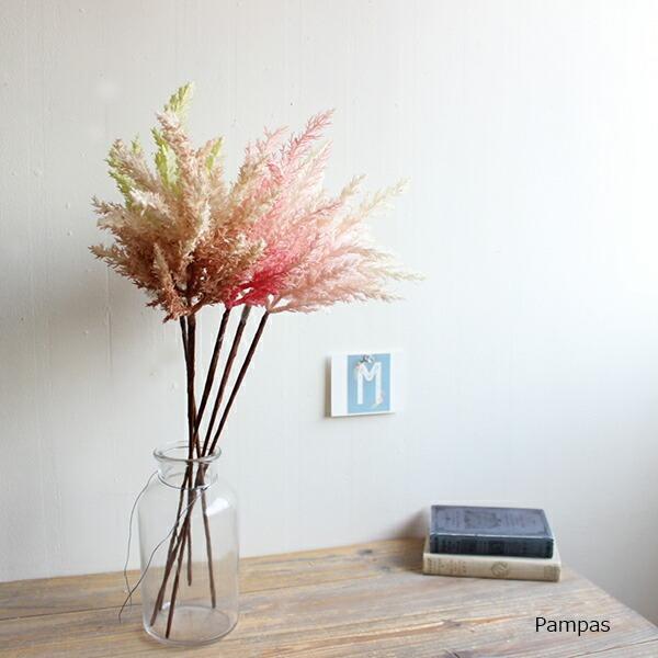 ウィート&amp;リーフのナチュラルなドライ風花束■リーフミックスバンチ（造花・未触媒)■サイズ　長さ 36cm■材料　ポリエチレン