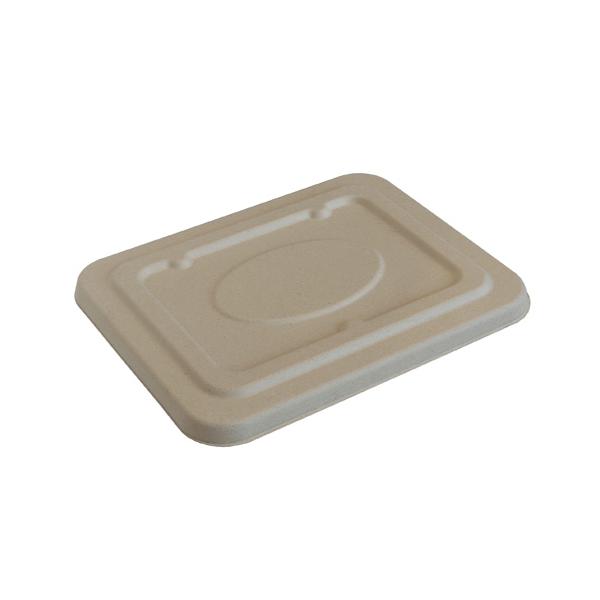 商品コード：2009912１枚あたり13.2円■和食、洋食、中華に対応する食品容器の専用蓋。■食品容器、バガスランチBOX900ml専用のバガス素材の蓋です。■バガスを使用した、自然の風合いと手触り感が特徴の蓋です。■燃えるゴミとして処理で...