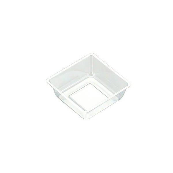 商品コード：2130092１個あたり7.96円■折箱の中に入れて使用する仕切りで内容物の片寄りを防ぎます。■5寸重箱に4個・7寸重箱9個ご使用頂けます。サイズ：縦65×横65×高さ30mm材質：OPSカラー：透明数量：3000個(100×3...