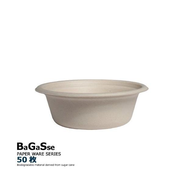 商品コード：2168302 １枚あたり12.76円 ■万能なボウル型でバーベキューやちょっとした汁物にもご使用いただけます。 ■バガスを使用した、自然の風合いと手触り感が特徴の紙容器です。 ■素材に厚みがあり、手に持つと安定感があります。 ...