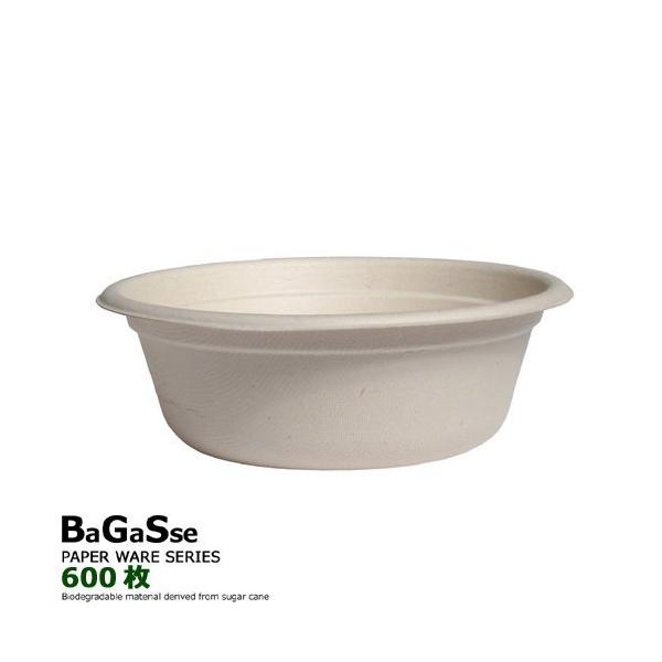 商品コード：2168311 １枚あたり11円 ■万能なボウル型でバーベキューやちょっとした汁物にもご使用いただけます。 ■バガスを使用した、自然の風合いと手触り感が特徴の紙容器です。 ■素材に厚みがあり、手に持つと安定感があります。 ■燃え...