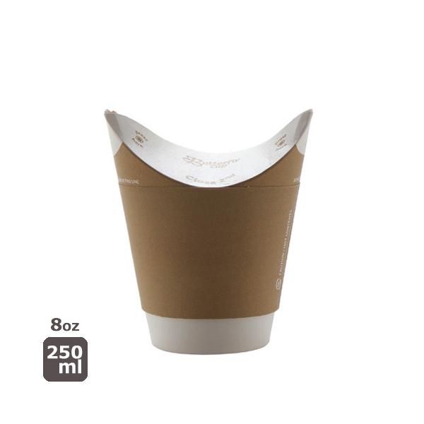 商品コード：2179881 １個あたり39.16円 ■アイルランドで開発された、フタとカップが一体型の紙製エコカップです。 ■コップ上部のフラップを2回折るだけで簡単にフタと飲み口が出来上がりますので、ドリンクの提供もスムーズに行えます。 ...