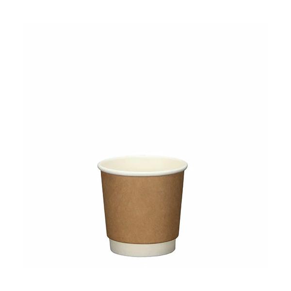 商品コード：2181121１個あたり8.8円■紙製にこだわったホット用断熱カップ。■スリーブ要らずの二重構造で断熱効果抜群。■二重構造にすることで手に伝わる熱を和らげる仕様になっています。サイズ：口径60×底径45×高さ60mm（満杯容量約...