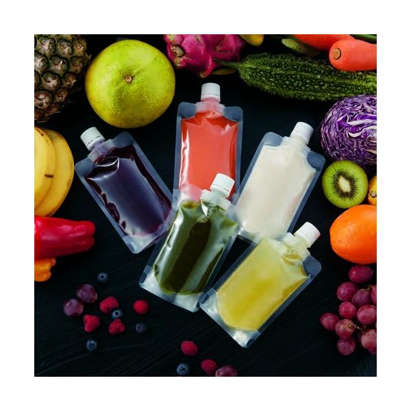 商品コード：2184311 １枚あたり62.34円 ■85℃・30分のボイル殺菌が可能な詰め替えパックです。 ■バリア性があるパックです。酸素透過度が低く、食品の酸化を防ぎます。（14.8ml/m2、d、MPa） ■フタは気密性に優れ保存に...