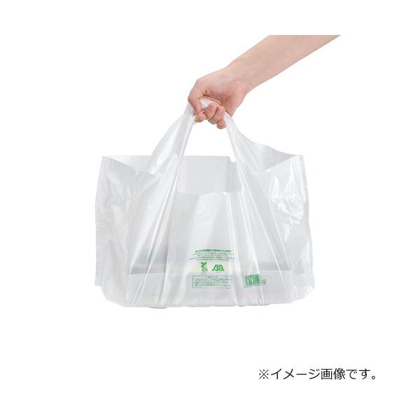 商品コード：2189781１枚あたり7.98円■原材料の一部に植物（サトウキビ）由来のポリエチレンを25％以上使用した、有料義務付け対象外のレジ袋です。■貴重な資源を効率的に活用するためサトウキビの廃糖蜜を原料の一部に使用しています。また印...