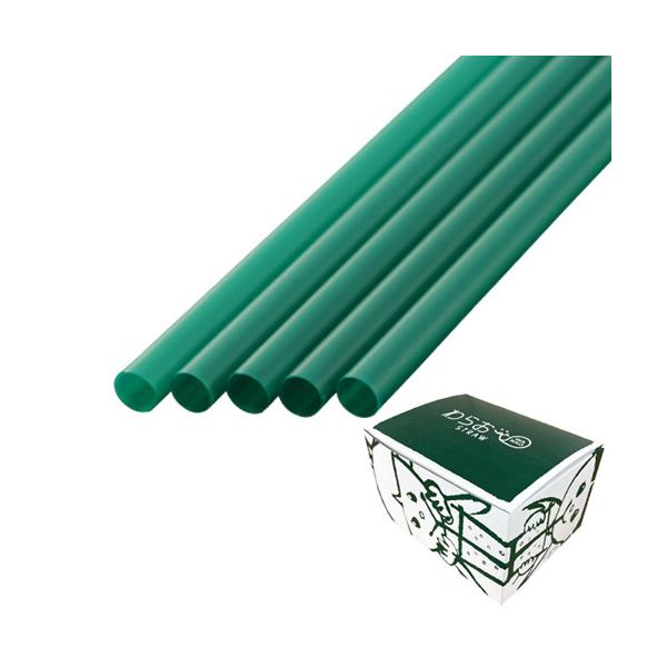 商品コード：21972121本あたり0.98円■定番の口径6×長さ210mmストレートタイプのストローです。■紙箱入りなので使用時に取り出しやすく、在庫の保管にも便利です。サイズ：直径6×長さ210mm材質：PP（ポリプロピレン）カラー：緑...