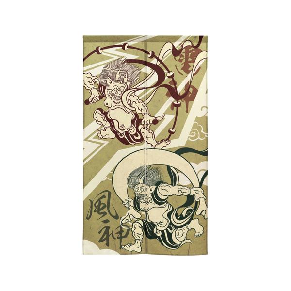 商品コード：2203871 ■ポリエステル製の柔らかな平織のれんです。 ■光沢感があり、凸凹の少ないフラットな生地目でなめらかな手触りです。 ■のれん棒（別売）は、太さ25mm以下をご使用ください。 サイズ：W850×H1500mm 材質：...