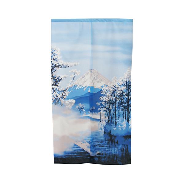 商品コード：2204971 ■市松模様が入っていて程よい透け感のある生地です。圧迫感が少なく柔らかな仕上がりです。 ■のれん棒（別売）は、太さ20mm以下をご使用ください。 サイズ：W850×H1500mm 材質：ポリエステル 仕立て：上部...