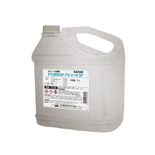 商品コード：22139411本あたり2242円■クエン酸他とエタノールの相乗効果で除菌効果の持続力を高めた食品添加物アルコール製剤です。■食品加工場・飲食店・宿泊施設の、調理器具やテーブル、ドアノブなどの設備・備品の除菌に。容量：5Ｌ成分：...