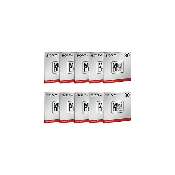 「商品情報」●「MiniDisc」ロゴを中心に据えた、飽きないパッケージ●透明シェル採用で、シンプルさと美しさを両立　※録音時間：80分「主な仕様」録音時間：80分