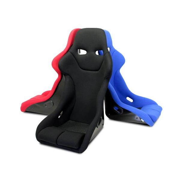 累計販売19,000脚超！価格以上のクオリティー「ナニワヤフルバケットシリーズ」適度に起こしたバックレストが、視界を確保しつつ低いヒップポイントを実現！