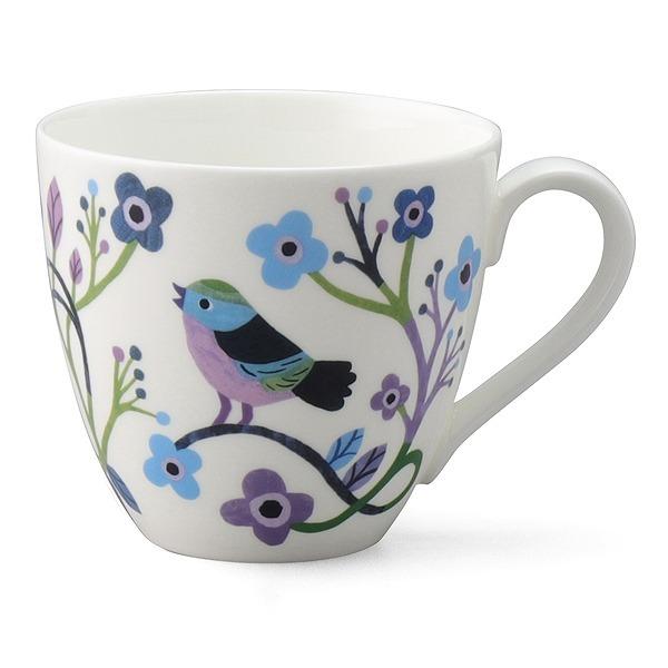 本体サイズ長径118mm 短径93mm 高さ83mm 容量330cc(満水容量)パッケージサイズ95-115-100mm素材ボーンチャイナ原産国インドネシア機能レンジ、食洗機対応見ているだけでワクワクするようなファンタジーな絵柄は、自宅で楽...