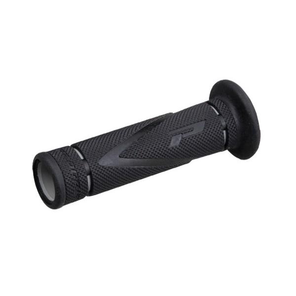 【品名】PRO-GRIP スーパーバイクグリップ#838　耐震GEL　122mm　貫通　ブラック／グレー【品番】98156【仕様】カラー：ブラック/グレータイプ：エンド貫通【特徴】※必ず注意事項と商品詳細をパソコンページにて確認の上ご注文く...