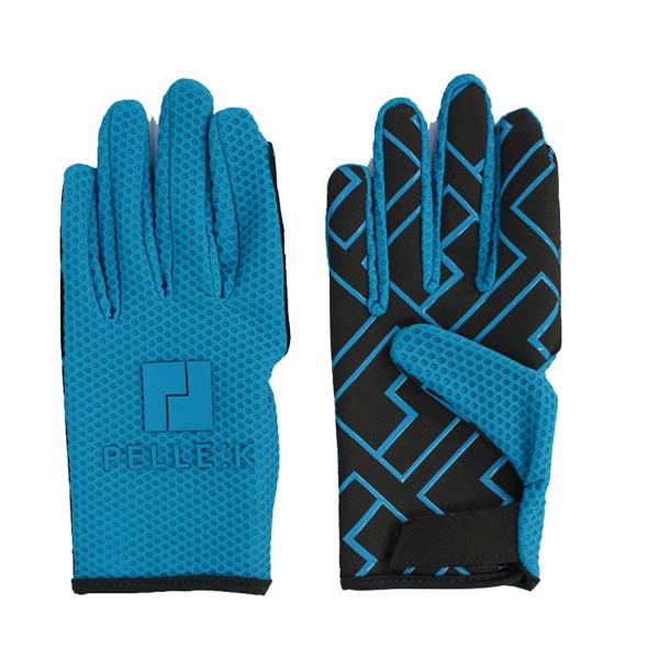 【品名】KIBITAKI(キビタキ)/メンズ【カラー・サイズ】ブルー/24cm【素材】甲部・指マチ部・パイピング部：ポリエステル・ポリウレタン掌部：人工皮革【注意】・基本的にお取り寄せでのご用意となります。・ご注文後でも欠品や完売・納期未定...