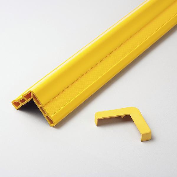 爆買●サイズ：50×50×1000mm●材質：軟質塩ビ（裏面両面テープ貼り）●重量：1.2kg柱 駐車場 反射 保護 夜間