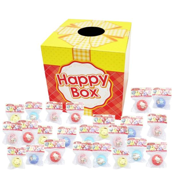 サンリオキャラクターズやわもちボールつかみどり大会　景品30個【商品番号】 No.13068【商品説明】 かるくてやわらかい♪サンリオキャラクター5種のもちっとボールのつかみどりセットです。サンリオキャラクターズのウレタンボールはポリウレタ...