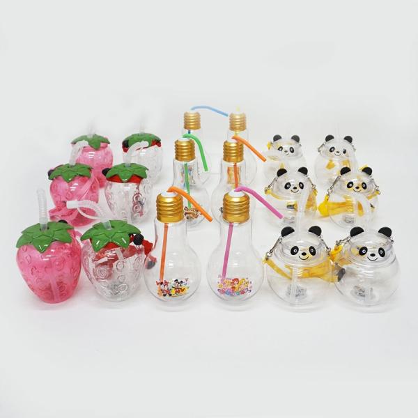 光る電球ボトル抽選会　36名様分【商品番号】 No.25565【商品説明】 お祭りの景品にオススメです♪赤・青・緑の光が3パターンに点滅！ソーダやジュースを入れて、色の変化を楽しもう！割れにくい素材だからイベントやお祭りにピッタリ！ストロー...