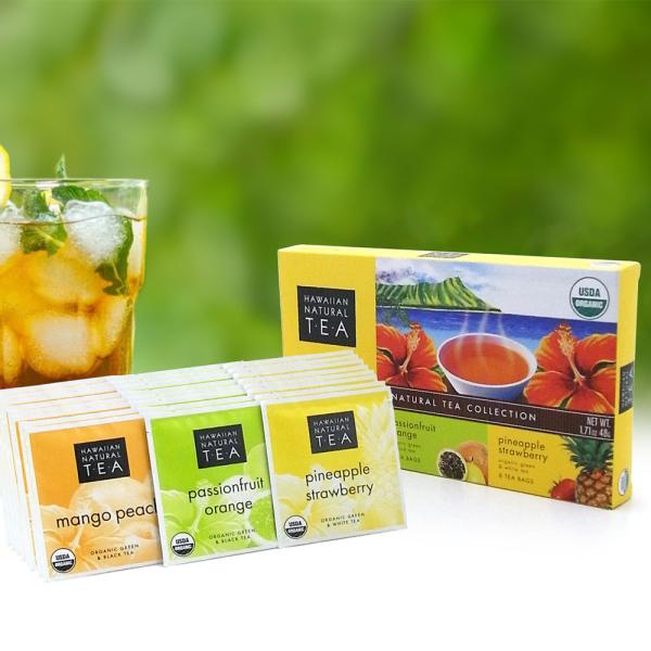 アイスでもホットでも楽しめるハワイ生まれの紅茶を、おみやげにも最適なギフトセットにしました。マンゴーピーチ、パッションフルーツオレンジ、パイナップルストロベリーを気分に合わせてお楽しみください。- 内容量：48g(2g×8袋)×3- サイズ...